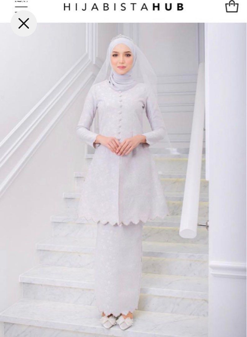 [RENT] Hijabista Hub Marwa Kebaya, Women's Fashion, Muslimah Fashion ...