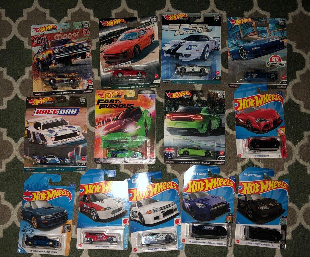 Hot wheels, Hobbies & Toys, Toys & Games on Carousell