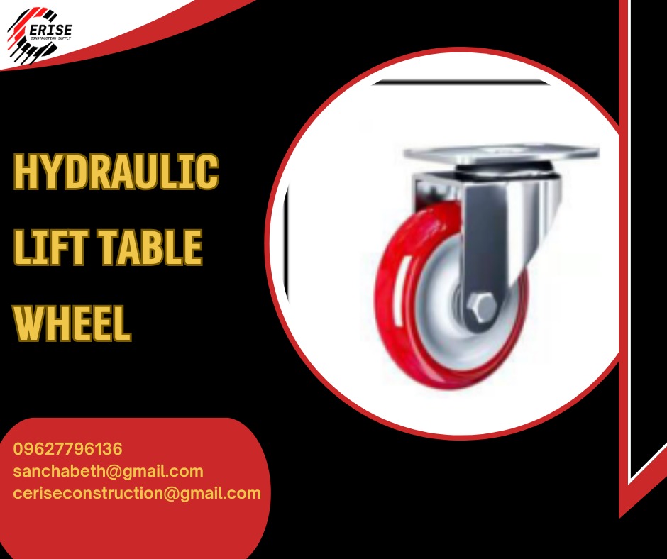 Hydraulic Lift Table Wheel, Commercial & Industrial, Construction Tools ...