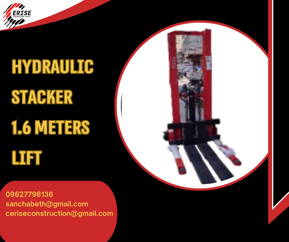 Hydraulic Stacker 1.6 meters Lift, Commercial & Industrial ...