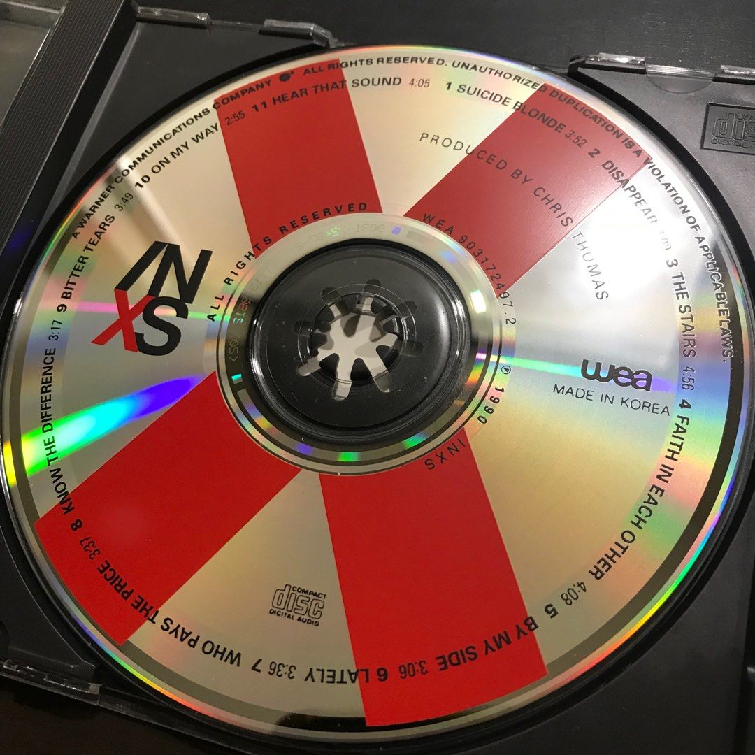 INXS CD (T113) (Made In Korea) (Box Aus), Hobbies & Toys, Music & Media ...