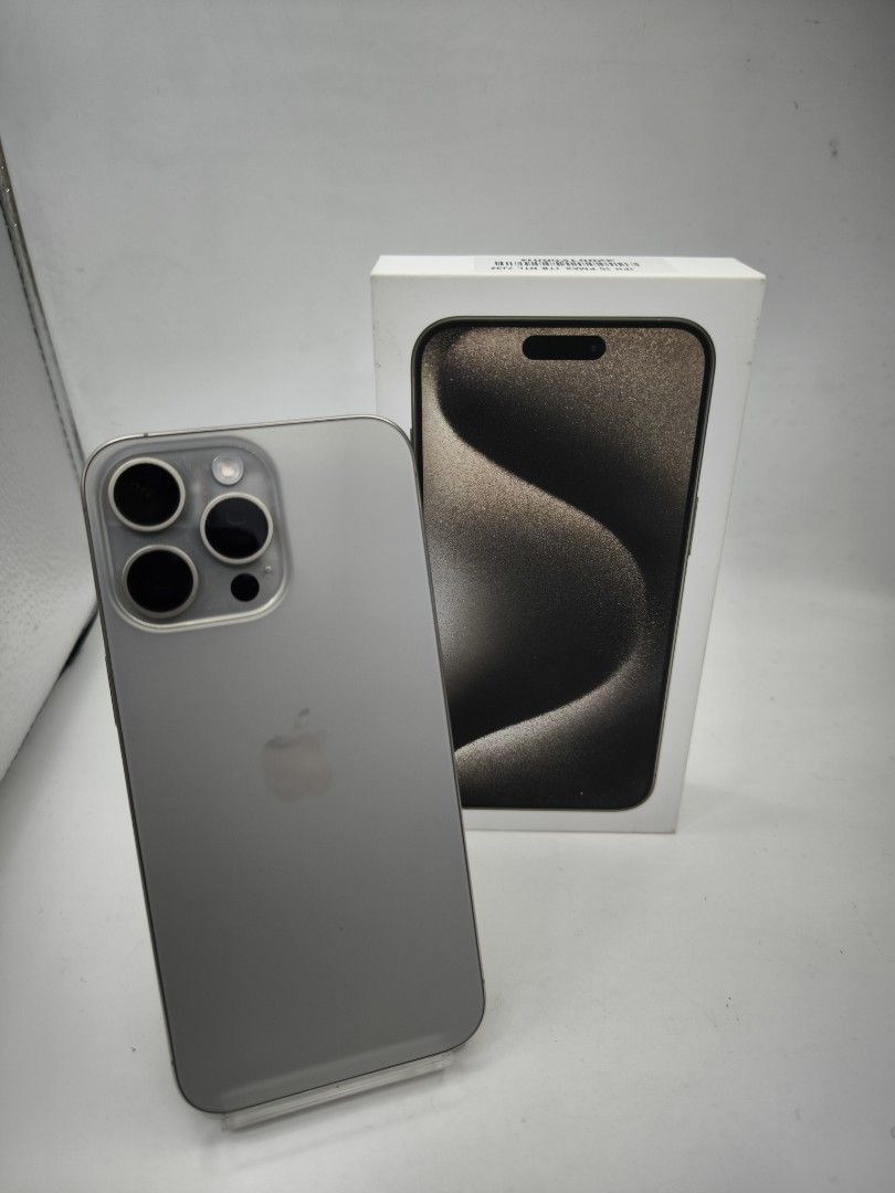 iPhone 15 Pro Max Natural Titanium 1 TB, Mobile Phones & Gadgets ...