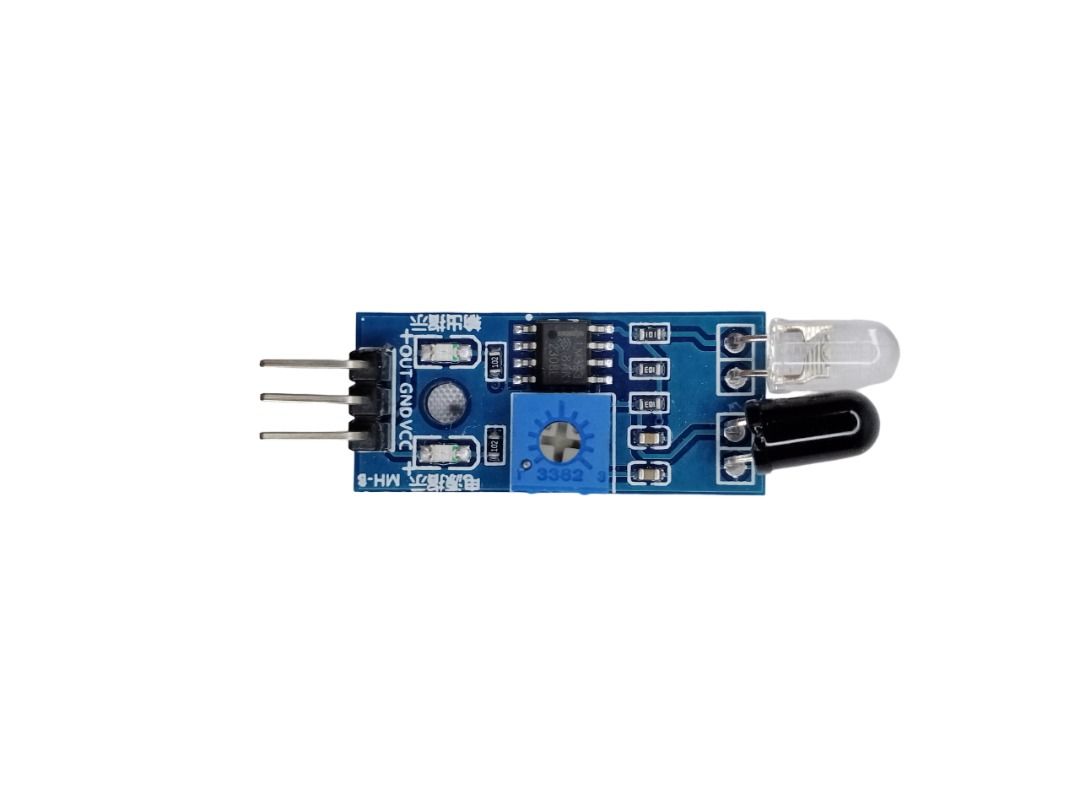 IR INFRARED OBSTACLE AVOIDANCE SENSOR MODULE, 3-WIRE REFLECTIVE ...