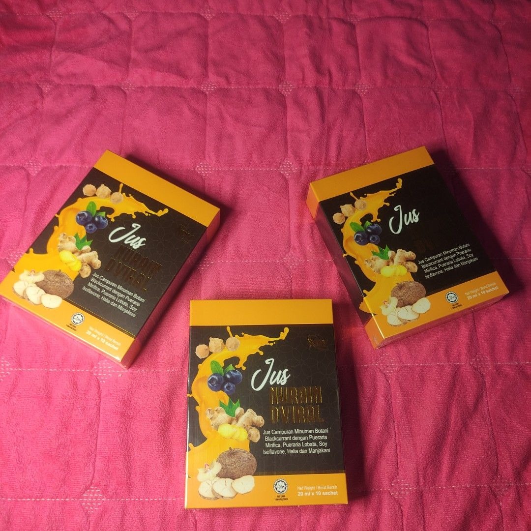 JUS NURAIN DVIRAL (JAMU MODERN), Food & Drinks, Chilled & Frozen Food ...