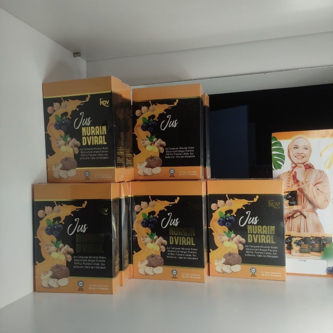 JUS NURAIN DVIRAL (JAMU MODERN), Food & Drinks, Chilled & Frozen Food ...