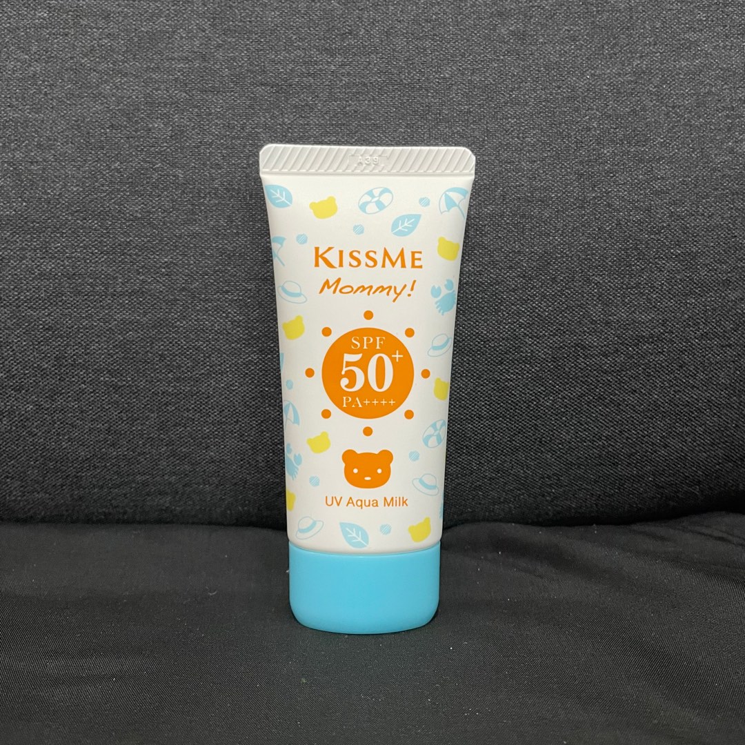 Kiss Me Mommy! UV Aqua Milk SPF 50 Sunscreen, Beauty & Personal Care, Face, Face Care on Carousell
