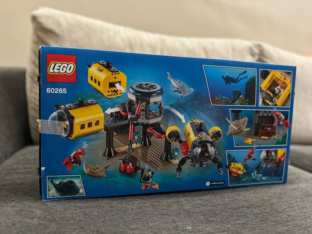 [SUPER CHEAP] Lego #60265 - City Ocean Exploration Base, Hobbies & Toys ...
