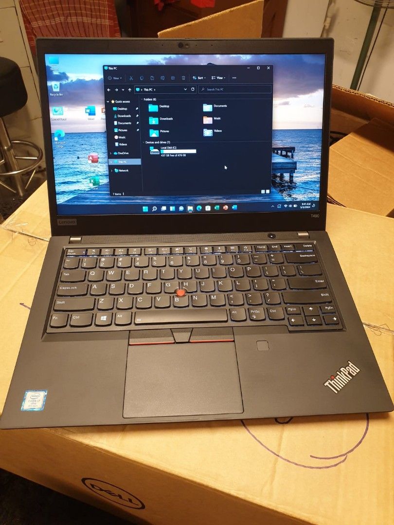 Lenovo T490 Core i7 8 th gen 16 gb ram 512 nvm ssd Touch screen Like 4k ...