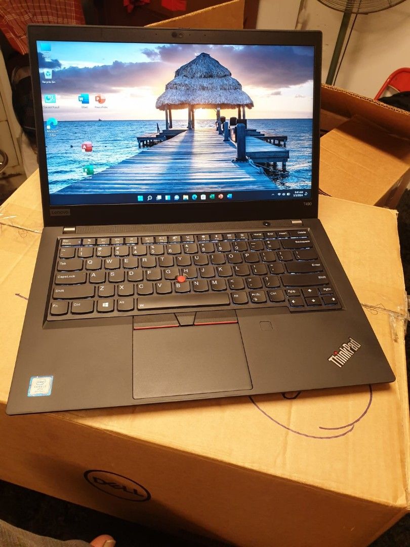 Lenovo T490 Core i7 8 th gen 16 gb ram 512 nvm ssd Touch screen Like 4k ...