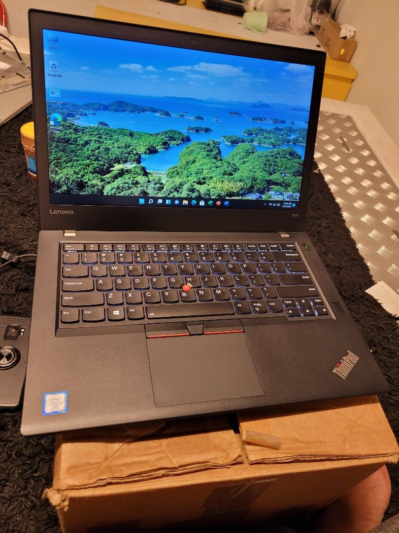 Lenovo Thinkpad T470 Core i7 7th gen 16 gb ram Touch screen laptop Like ...