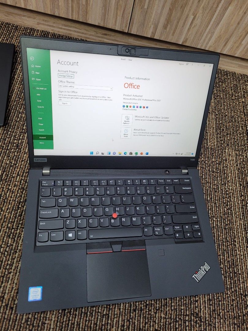 Lenovo Thinkpad T490 Full HD Like 4k screen Core i5 8 th gen 16 gb ram ...