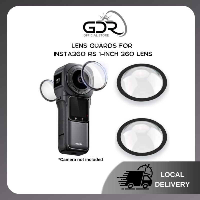 Lens Guards For Insta360 RS 1-Inch 360 Lens Sport Camera Accessories ...