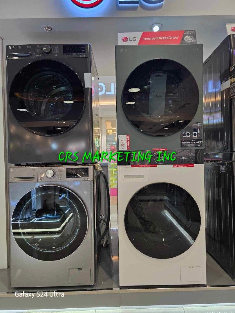 LG FRONTLOAD WASHER AND DRYER BUNDLE PROMO PERFECT PAIR STACKABLE and ...