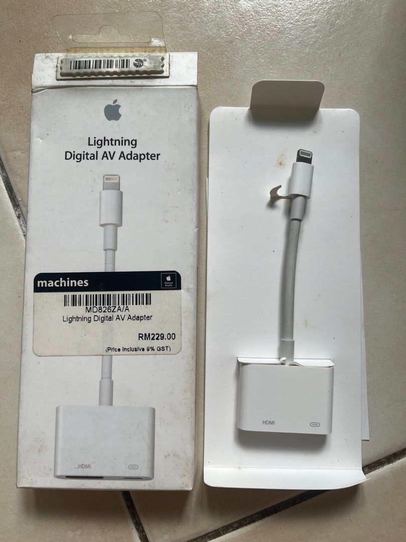 Lightning Digital AV Adapter, Mobile Phones & Gadgets, Mobile & Gadget ...