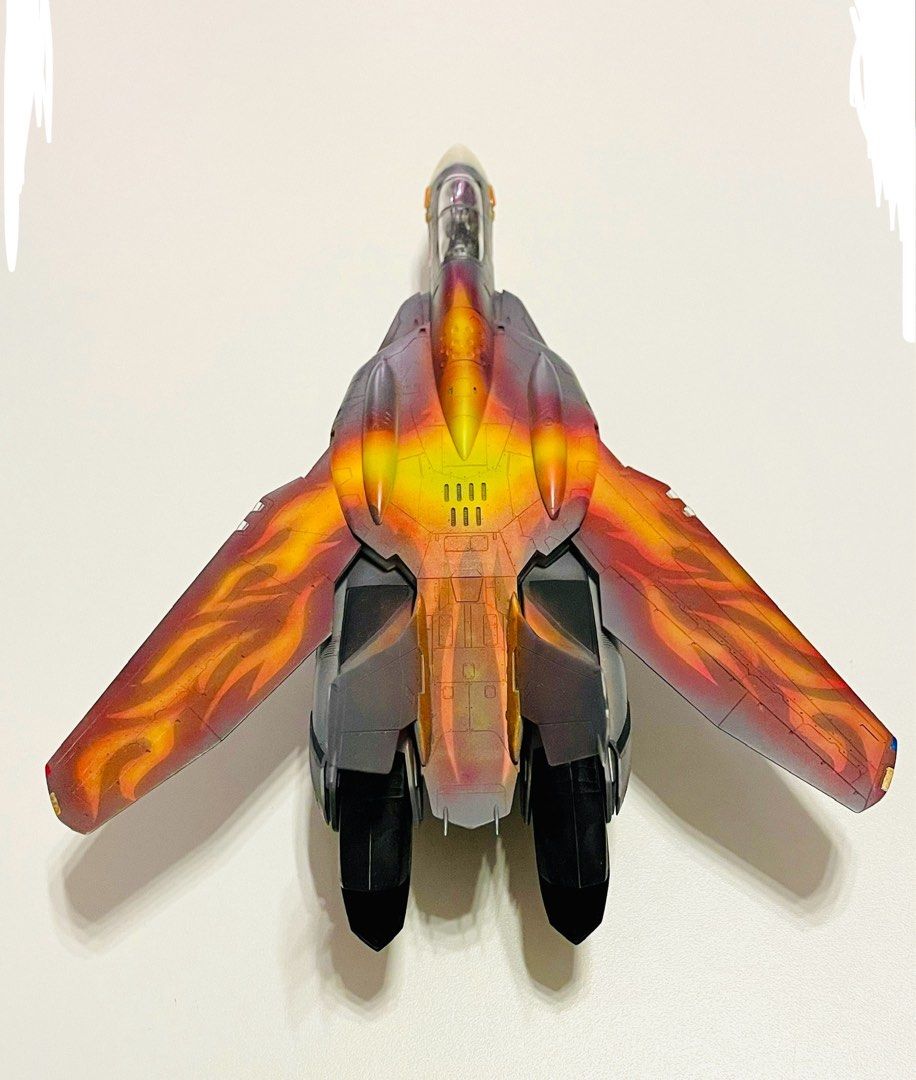 全上色完成品Macross VF-0B Macross plus 超時空要塞韋基利，長谷川模型1:72scale Hasegawa models, 興趣及遊戲, 玩具 & 遊戲類 ...