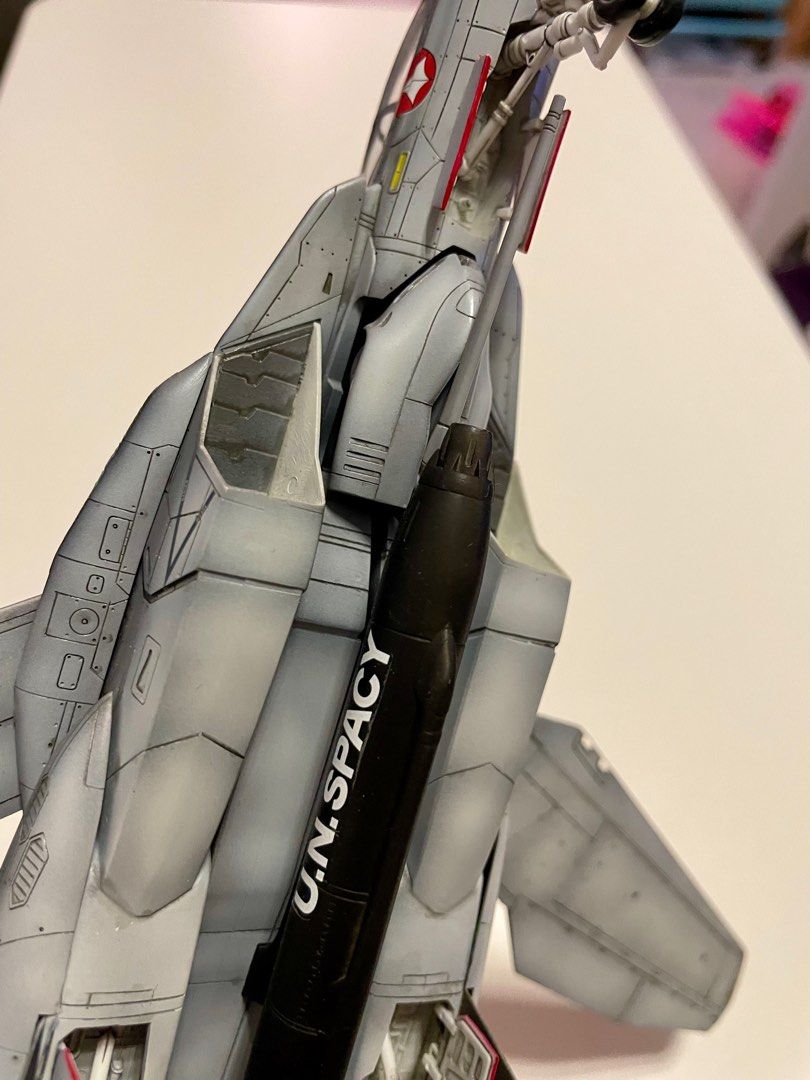 全上色完成品Macross VF-0B Macross plus 超時空要塞韋基利，長谷川模型1:72scale Hasegawa models, 興趣及遊戲, 玩具 & 遊戲類 ...
