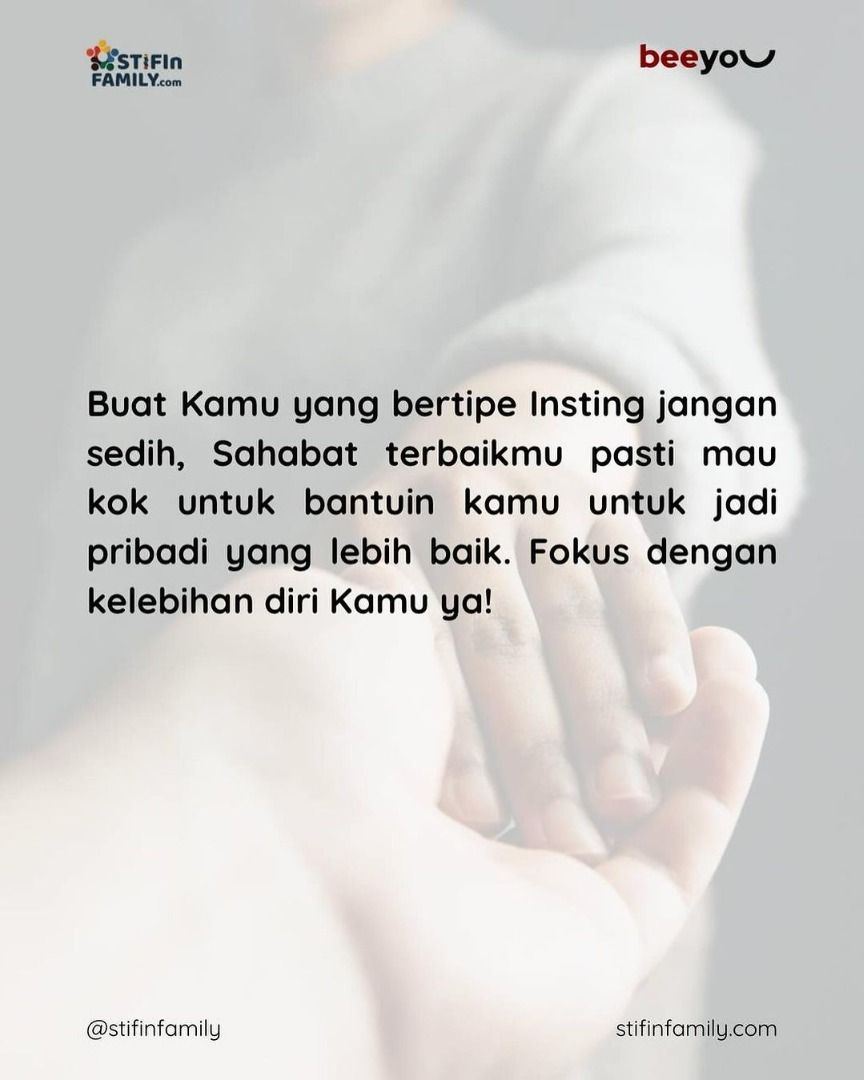 Mengenal STIFIn, Tes untuk Mengenali Potensi Diri Kita , WA 0857–7217 ...