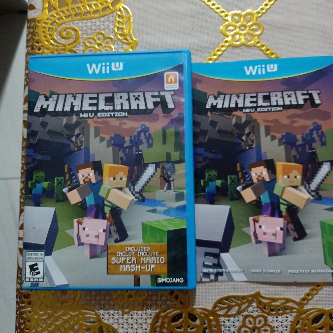 Minecraft wii u usa region, Video Gaming, Video Games, Nintendo on ...