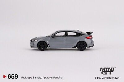 MINI GT Honda Civic Type R FL5 1:64 Grey, Hobbies & Toys, Toys & Games ...