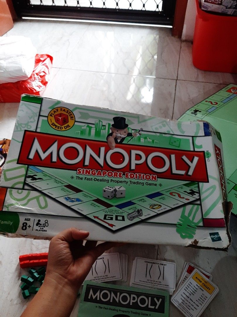 Monopoly singapore edition, Toys & Collectibles, Permainan Papan ...