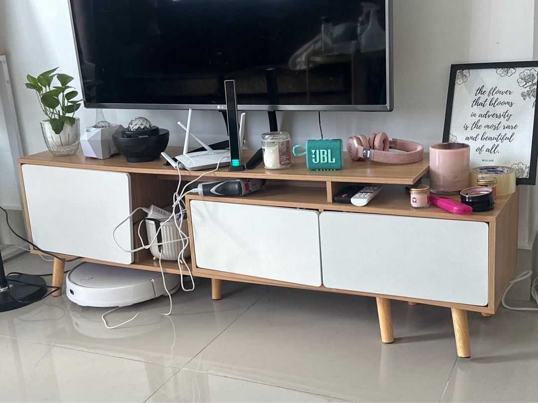 MUJI TV CABINET, Furniture & Home Living, Furniture, TV Consoles on ...