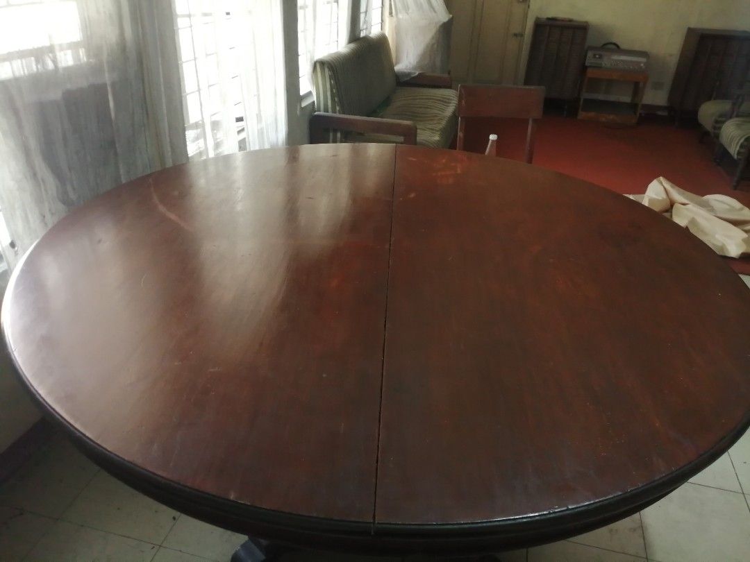 Narra Round Table, Furniture & Home Living, Furniture, Other Home ...