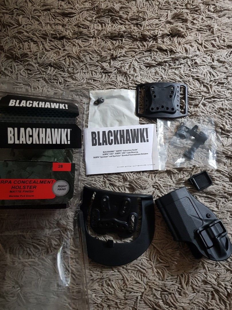 New Made in USA Blackhawk Serpa CQC Concealment Right Hand Holster ...