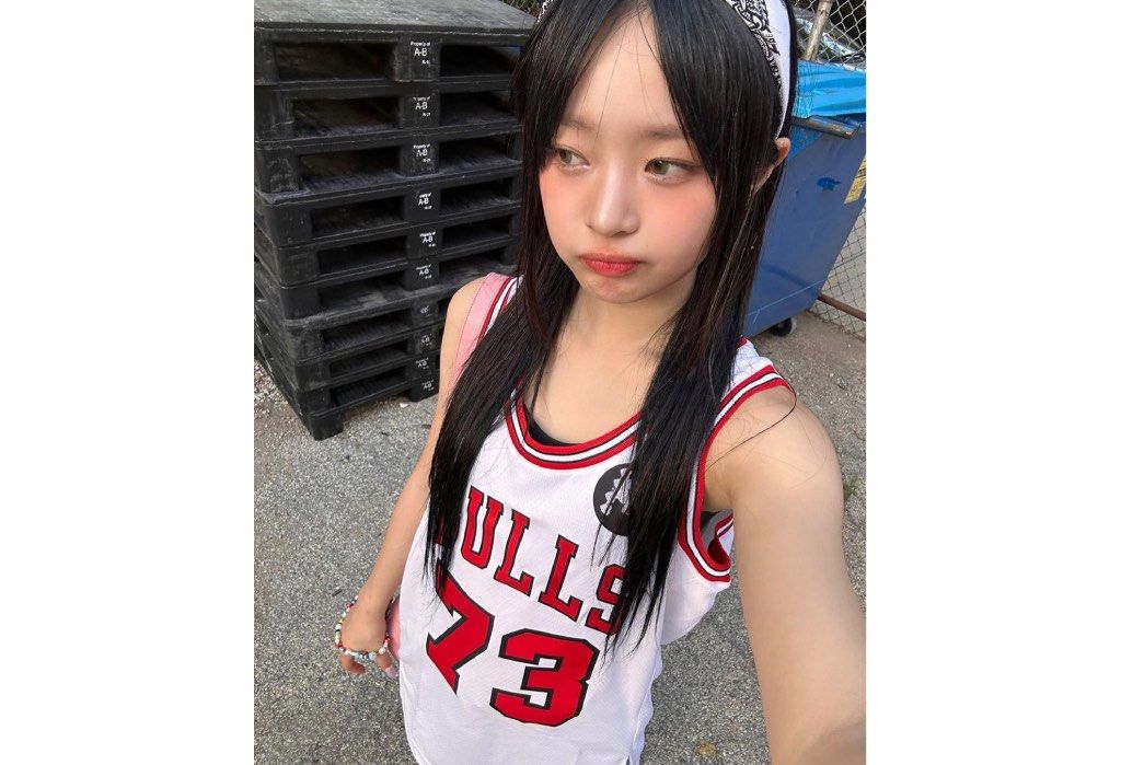 （包順豐）Newjeans NBA Bulls jersey 公牛球衣 minji hanni danielle haerin hyein ...