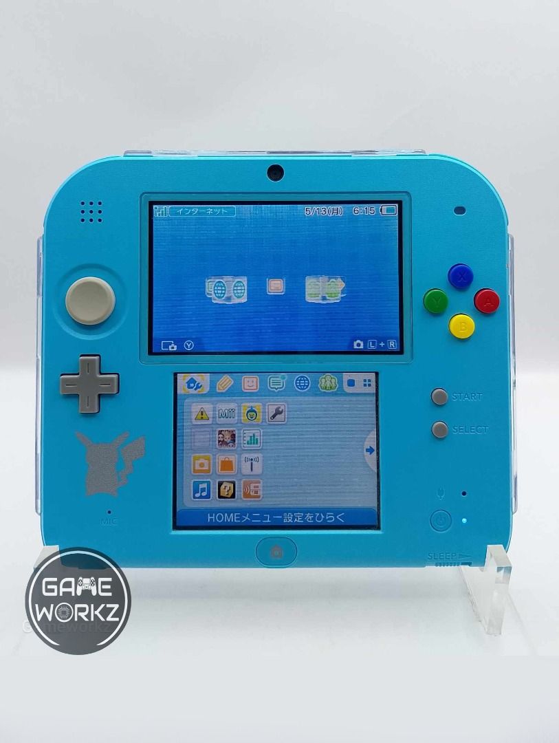 Nintendo 2DS Pokémon Sun and Moon Special Edition (Japan Import), Video ...