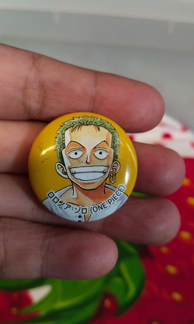 One Piece Zoro Pins, Hobbies & Toys, Toys & Games on Carousell