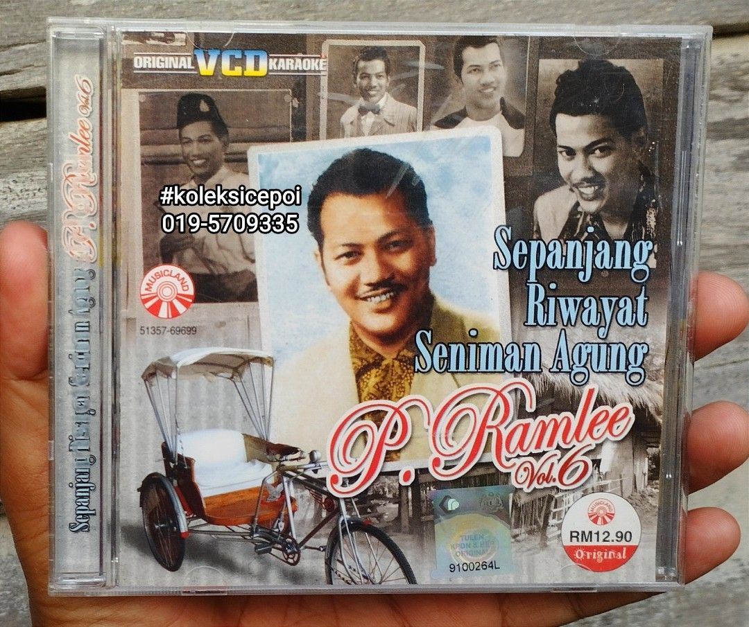 P. RAMLEE vcd karaoke 6, Hobbies & Toys, Music & Media, CDs & DVDs on ...