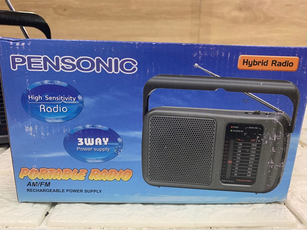 Pensonic Am Fm Hybird Radio 220volts, Audio, Other Audio Equipment on ...