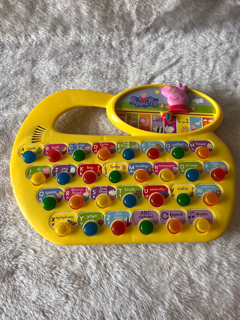 Peppa Pig Phonics Alphabet Tablet, Hobbies & Toys, Toys & Games on ...