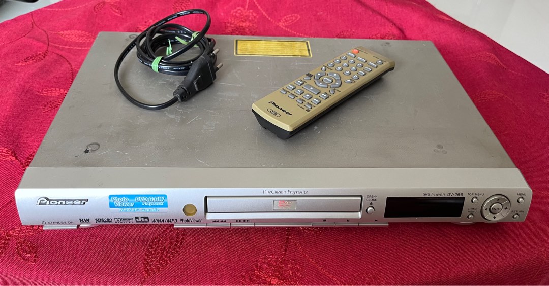 Pioneer DVD CD Audio player, TV & Home Appliances, TV & Entertainment ...
