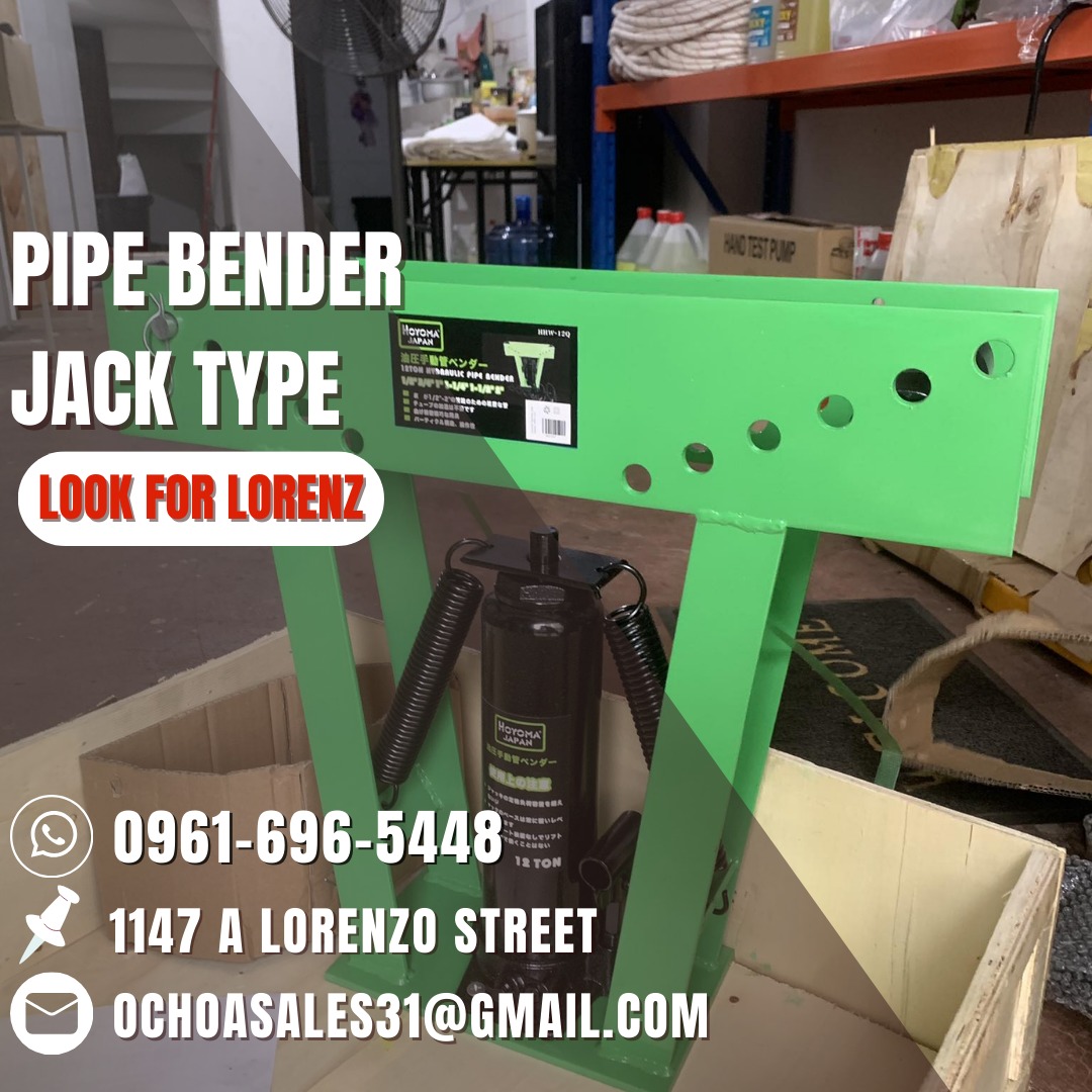 PIPE BENDER JACK TYPE, Commercial & Industrial, Construction & Building ...