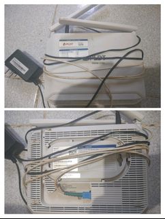 PLDT Modem/Router Complete set, Computers & Tech, Parts & Accessories ...