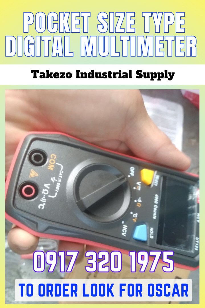 POCKET SIZE TYPE DIGITAL MULTIMETER, Commercial & Industrial ...
