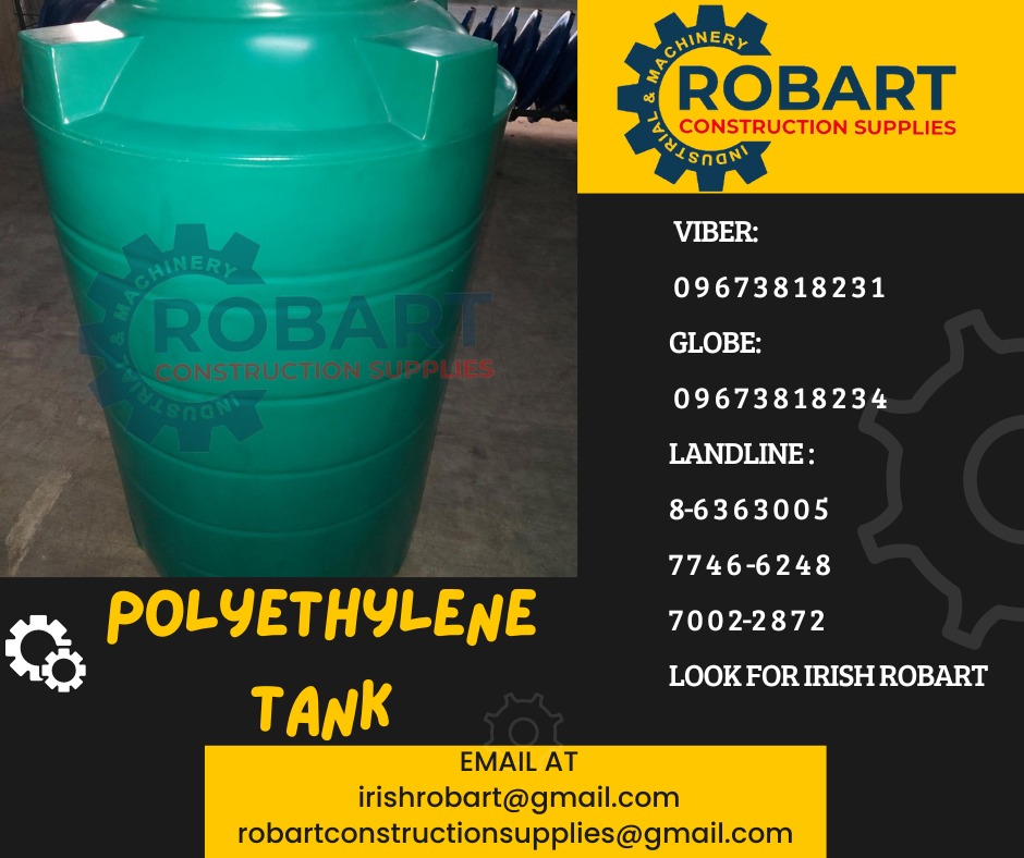 Polyethylene Tank, Commercial & Industrial, Construction Tools ...