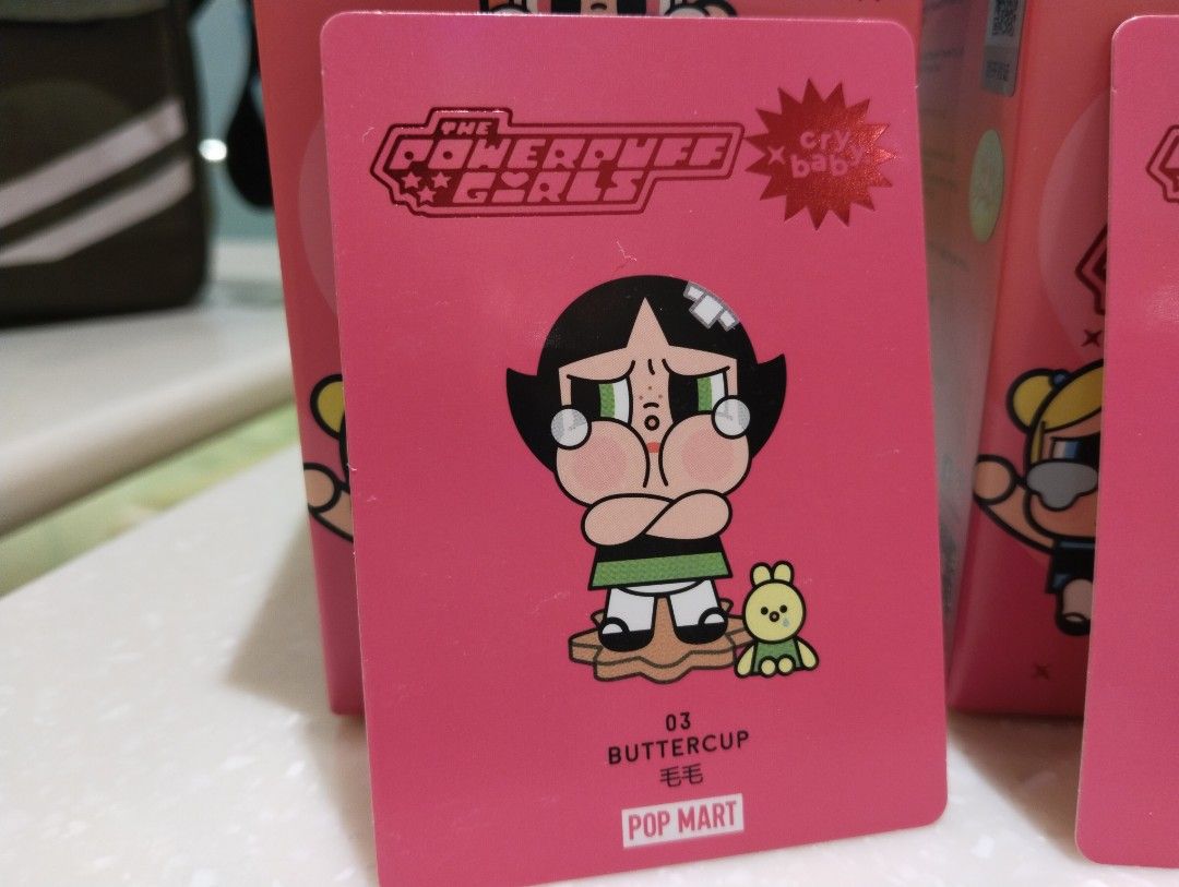 Popmart Crybaby Powerpuff girls Bunny blossom Buttercup arttoys ...
