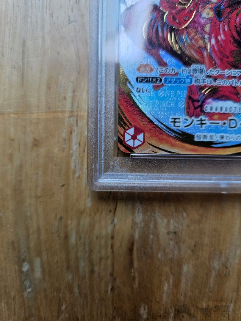 One Piece TCG (OP05) - Luffy (Oda Signatures), Hobbies & Toys, Toys ...