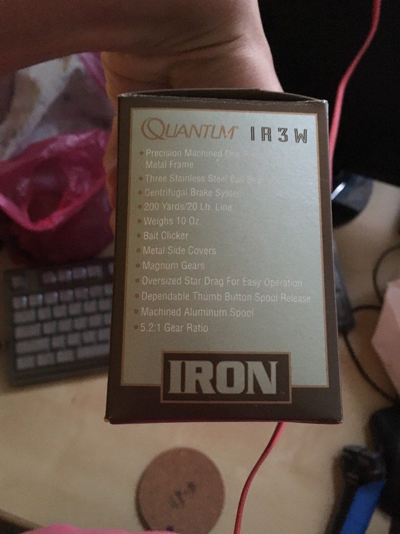 Quantum Iron IR3W, Sports Equipment, Fishing on Carousell