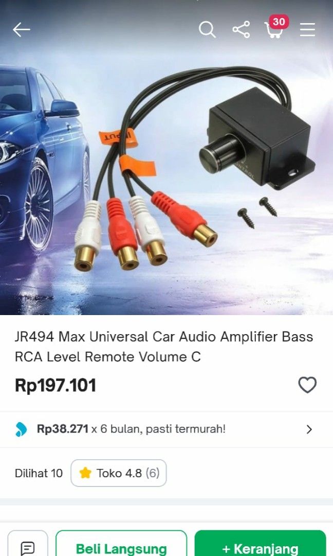 RCA LEVEL REMOTE VOLUME, Aksesoris Mobil di Carousell