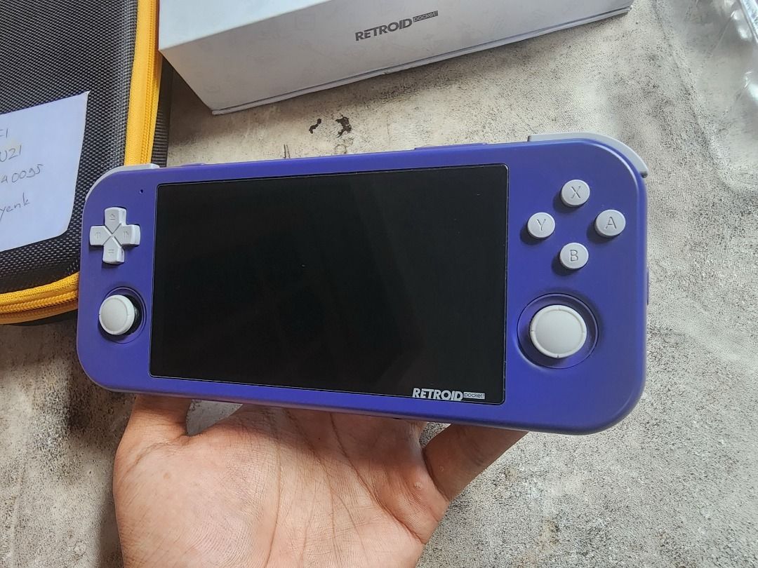 Retroid Pocket 3 Handheld Retro Gaming System OS Android Indigo Fullset ...