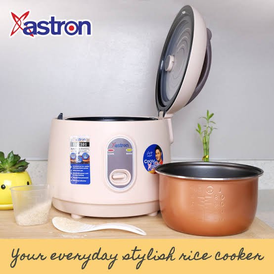 Rice cooker Astron Peach, Furniture & Home Living, Kitchenware ...