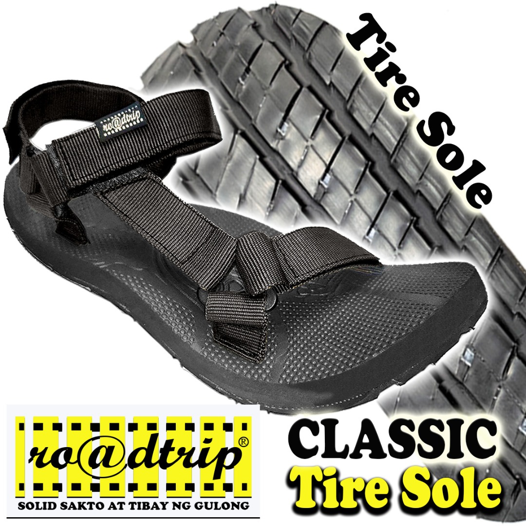 Roadtrip Classic - Marikina made Heavy duty Tire sole sandals ...