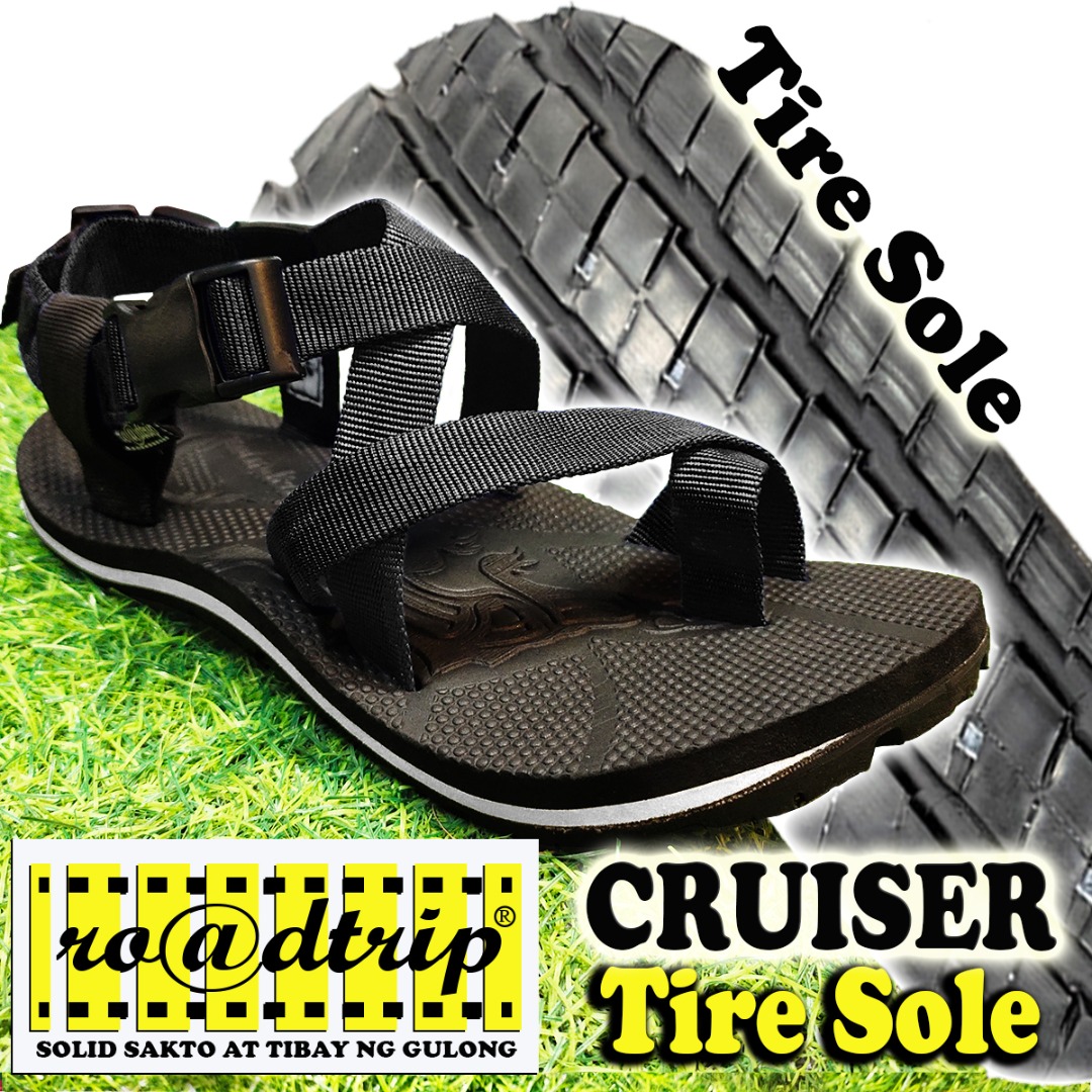 Roadtrip Cruiser - Marikina made Heavy duty Tire sole sandals ...