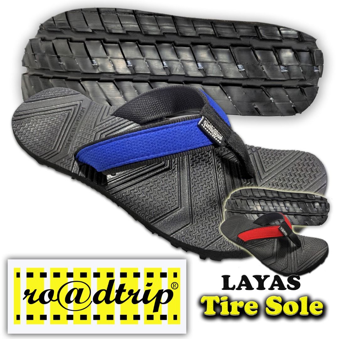 Roadtrip Layas - Marikina made Heavy duty Tire sole sandals handcrafted ...