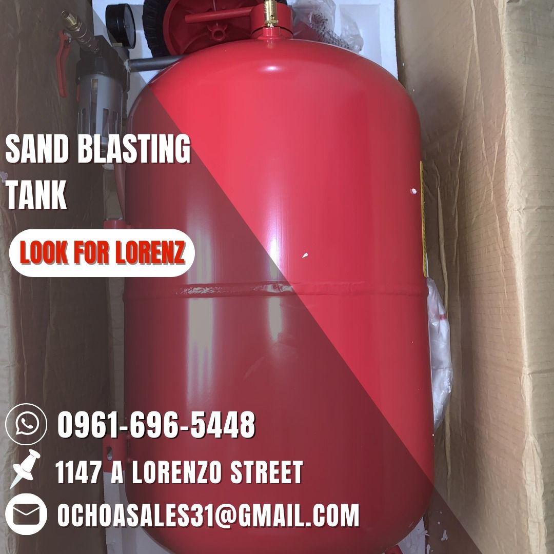 SAND BLASTING TANK, Commercial & Industrial, Construction & Building ...