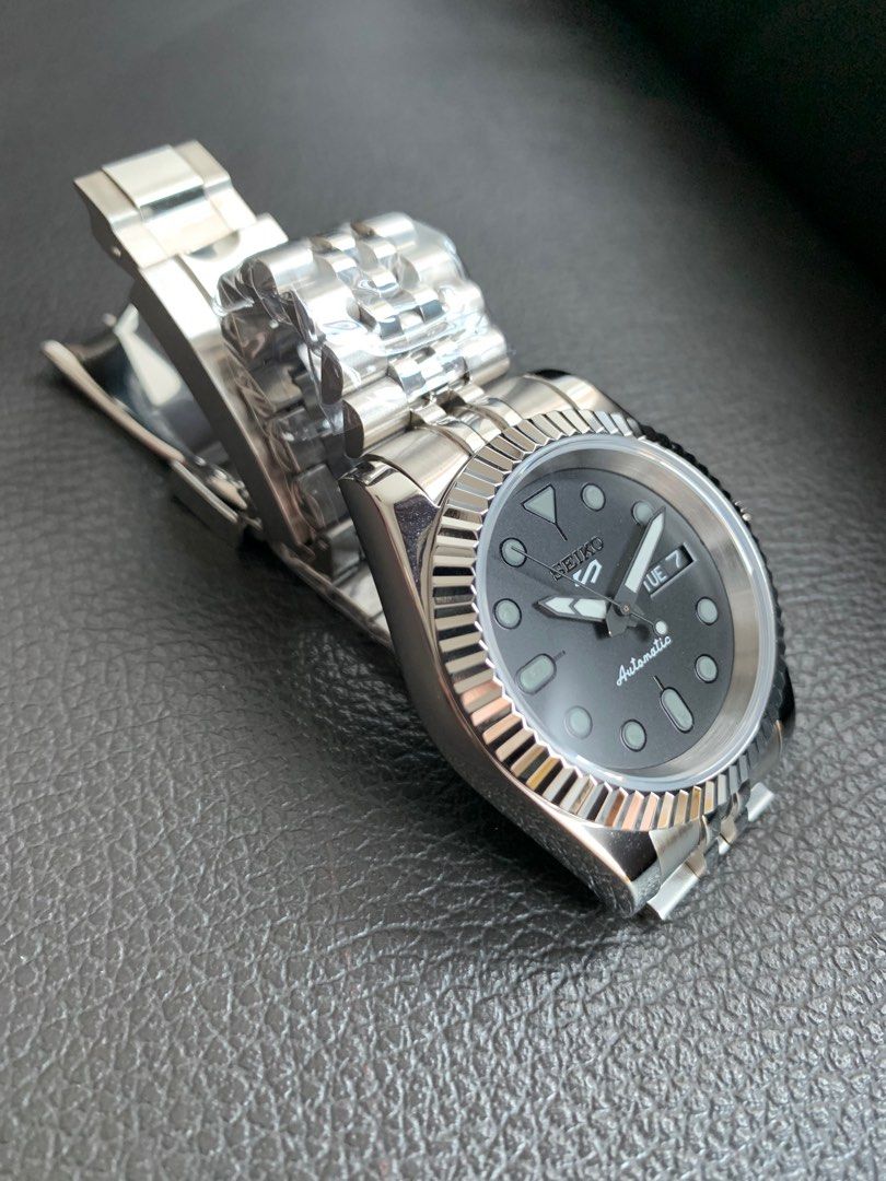 Seiko NH36 Black Jubilee, Luxury, Watches on Carousell