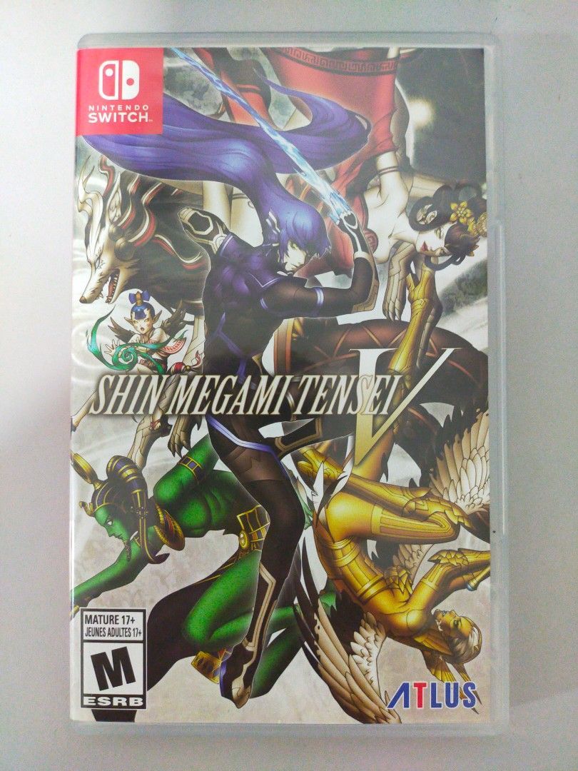Shin Megami Tensei V (Nintendo Switch Game) SMTV OLED V2 V1 Lite, Video ...
